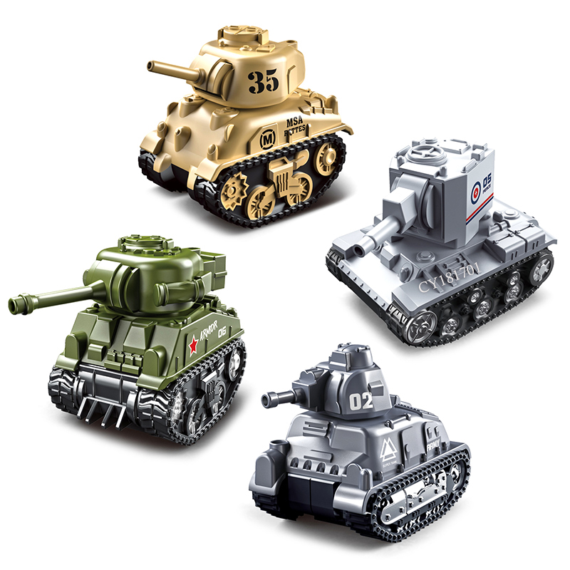 China Die-cast Small Military Tank Mini Battle Diecast Toys Pull Back ...